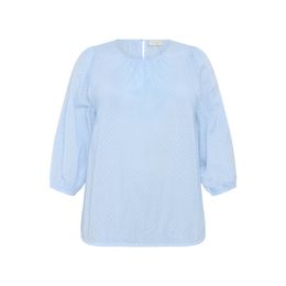 Kaffe Curve Bluse 'Rory' Damen Gr&ouml;&szlig;e XXXL himmelblau