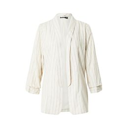 Pieces Blazer female size 44 Ecru / Dark grey