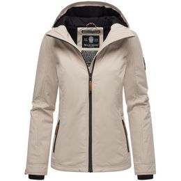 Marikoo &Uuml;bergangsjacke 'Brombeere' Damen Gr&ouml;&szlig;e XL beige