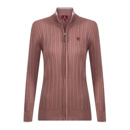 Williot Strickjacke Damen Gr&ouml;&szlig;e L altrosa
