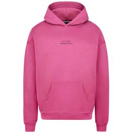 Esteem Hoodie 'Blooming Season' Herren Gr&ouml;&szlig;e XL pink / schwarz / wei&szlig;