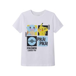 Two Soon T-Shirt 'Pok&eacute;mon' Jungen Gr&ouml;&szlig;e 122/128 marine / hellblau / gelb / rot / wei&szlig;