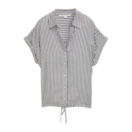 Tom Tailor Bluse Damen Gr&ouml;&szlig;e L navy / wei&szlig;