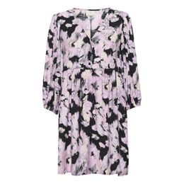 Kaffe Kleid 'Victoria' Damen Gr&ouml;&szlig;e 40 flieder / schwarz / offwhite Sommerkleid