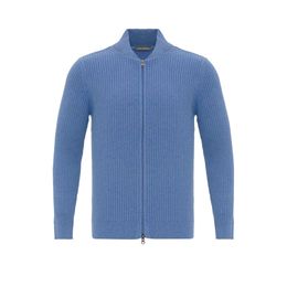 Jacey Quinn Knit Cardigan male size L Royal blue