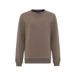 Jacey Quinn Sweatshirt Herren Gr&ouml;&szlig;e XL oliv / rostrot / schwarz / wei&szlig;