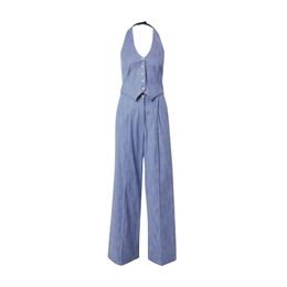 Swing Jumpsuit Damen Gr&ouml;&szlig;e XXL blau