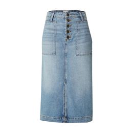 Lee Rock 'PATCH POCKET MIDI SKIRT' Damen Gr&ouml;&szlig;e 40 blau