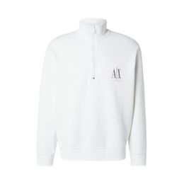 Armani Exchange Sweatshirt Herren Gr&ouml;&szlig;e XL dunkelbeige / offwhite