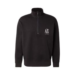Armani Exchange Sweatshirt Herren Gr&ouml;&szlig;e XS schwarz / wei&szlig;