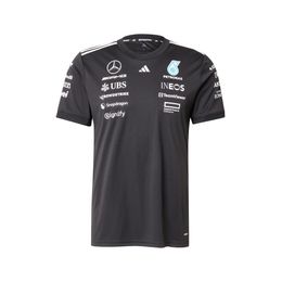 adidas Performance Funktionsshirt 'Mercedes - AMG Petronas Formula One Team' Herren Gr&ouml;&szlig;e XXL hellblau / schwarz / wei&szlig;