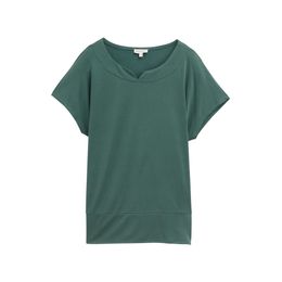 Tom Tailor T-Shirt Damen Gr&ouml;&szlig;e XL dunkelgr&uuml;n