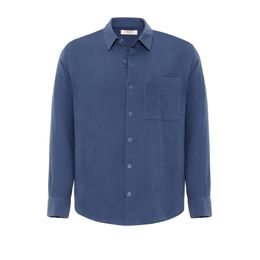 Antioch Button Up Shirt male size M Sapphire