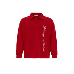 Dandalo Poloshirt Herren Gr&ouml;&szlig;e XL rot / wei&szlig;
