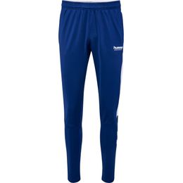 Hummel Sporthose 'Agility' Herren Gr&ouml;&szlig;e XL dunkelblau / wei&szlig;meliert