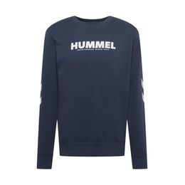 Hummel Sportsweatshirt 'Legacy' Herren Gr&ouml;&szlig;e M taubenblau / wei&szlig;