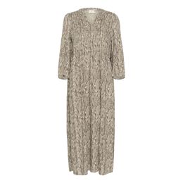 Kaffe Kleid 'Ofelia ' Damen Gr&ouml;&szlig;e 36 sand / grau Winterkleid