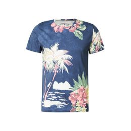 Key Largo T-Shirt 'GLORY' Herren Gr&ouml;&szlig;e XXXL navy / gr&uuml;n / rosa / wei&szlig;