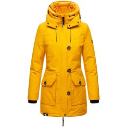 Navahoo Parka 'Freeze Storm' Damen Gr&ouml;&szlig;e L limone Winterjacke