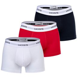 Lacoste Trunks Herren Gr&ouml;&szlig;e XXL dunkelblau / rot / wei&szlig;
