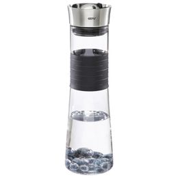 Gefu Karaffe Cascada , Glas , 1 L , 31 cm , Ausgießer, Deckel , Kaffee & Tee, Kannen, Karaffen