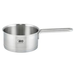 ELO Stielkasserolle Topas , Silber , Metall , 1,3 L , rund , backofengeeignet , Kochen, Töpfe, Stielkasserollen