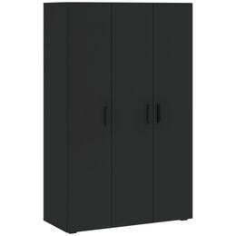 Boxxx Drehtürenschrank , Anthrazit , Holzwerkstoff , 4 Fächer , 111x179x52 cm , in verschiedenen Größen erhältlich , Schlafzimmer, Kleiderschränke,