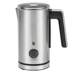 WMF Milchschäumer Stelio , Schwarz, Edelstahl , Metall , 150 bzw. 250 ml , beleuchtetes Bedienfeld , Kochen, Küchenhelfer, Sonstige Küchenhelfer