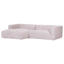 Landscape Ecksofa , Beige , Textil , 3-4-Sitzer , Ottomane links, L-Form , 280x175 cm , Stoffauswahl, Hocker erhältlich , Wohnzimmer, Sofas & Couches,