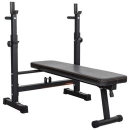 Xxxl Langhantelbank , Metall, Kunststoff , 89.4x109x119 cm , Freizeit, Sport & Fitness, Fitnessgeräte