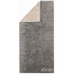 JOOP! Saunatuch , Graphit , Textil , Uni , 80x200 cm , Textiles Vertrauen - Oeko-Tex®, Made in Germany, Oeko-Tex® Standard 100 , saugfähig,