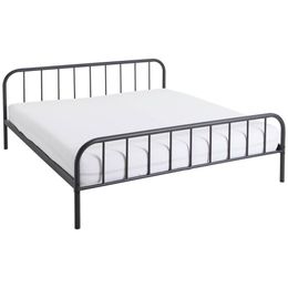 Livetastic Metallbett , Schwarz , Metall , 180x200 cm , Schlafzimmer, Betten, Metallbetten