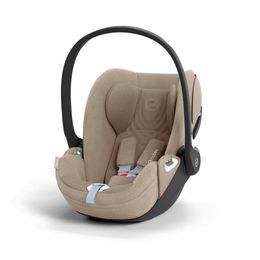 Cybex Platinum Babyschale Cloud T i-Size Plus , Beige , Textil , 44x46.5x64.5 cm , abnehmbarer und waschbarer Bezug, ergonomischer Tragebügel,