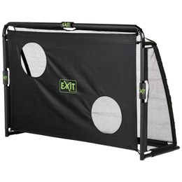 EXIT Toys FUßBALLTOR , Schwarz , Metall, Kunststoff , 180x120x120 cm , EN 71 , Freizeit, Sport & Fitness, Ballsport