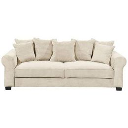 Hom´in Hom`in Schlafsofa , Creme , Textil , 2-Sitzer , Füllung: Polyester , 250x95x125 cm , Stoffauswahl, Liegefunktion, Rücken echt , Kinder- &