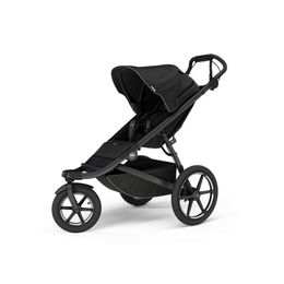 Thule Jogger Urban Glide 3 , Schwarz , Textil , 35x63x91 cm , Feststellbremse, Fußstütze abklappbar, Federung, 5-Punkte-Gurt, Handbremse,