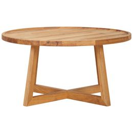 Linea Natura Couchtisch , Eiche , Holz , Eiche , massiv , rund , eckig, X-Form , 80x40x80 cm , einfacher Aufbau , Wohnzimmer, Wohnzimmertische,