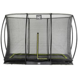 EXIT Toys Trampolin , Schwarz , Metall, Kunststoff , rechteckig , 305x203x214 cm , EN 71 , Outdoor Spielzeug, Trampoline