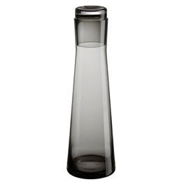 Asa Karaffe Lina , Grau , Glas , 0,7 L , 30 cm , Deckel , Kaffee & Tee, Kannen, Karaffen