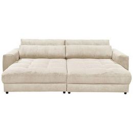 Mid.you Bigsofa , Creme , Textil , 2-3-Sitzer , 292x90x194 cm , Made in EU , Rücken echt , Wohnzimmer, Sofas & Couches, Sofas, Bigsofas