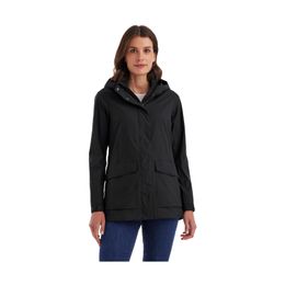 G.I.G.A. by Killtec Funktionsjacke "GS 54 WMN JCKT", Damen, Gr. 40, schwarz, Obermaterial: 100% Polyester;Futter: 100% Polyester, G.I.G.A. DX BY KILLTEC, Jacken Funktionsjacke, Wasserdicht, atmungsaktiv, recycelte Materialien, abnehmbare Kapuze