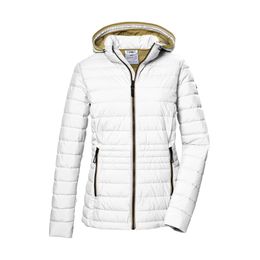 G.I.G.A. by Killtec Steppjacke "GS 69 WMN QLTD JCKT", Damen, Gr. 36, beige (naturweiß), Oberstoff: 100% Polyester, Futter: 100% Polyester (recycelt), Wattierung: 100% Polyester, G.I.G.A. DX BY KILLTEC, sportlich, Jacken, Wasserabweisend, winddicht, atmungsaktiv, nachhaltige Steppjacke