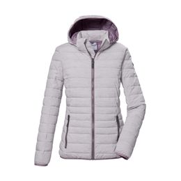 G.I.G.A. by Killtec Steppjacke "GS 63 WMN QLTD JCKT_Uyaka", Damen, Gr. 36, lila (pflaume), Oberstoff: 100% Polyester, Futter: 100% Polyester (recycelt), Wattierung: 100% Polyester, G.I.G.A. DX BY KILLTEC, sportlich, Jacken, Steppjacke: wasserabweisend, winddicht, atmungsaktiv, abnehm. Kapuze