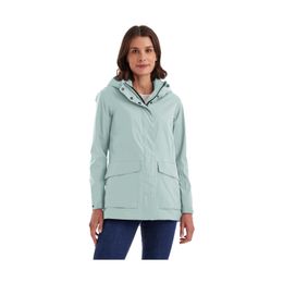 G.I.G.A. by Killtec Funktionsjacke "GS 54 WMN JCKT", Damen, Gr. 36, blau (hellt&uuml;rkis), Obermaterial: 100% Polyester;Futter: 100% Polyester, G.I.G.A. DX BY KILLTEC, Jacken Funktionsjacke, Wasserdicht, atmungsaktiv, recycelte Materialien, abnehmbare Kapuze