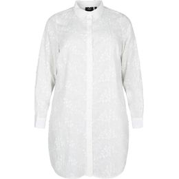 ZIZZI Shirt Dress 'Mricca' female White size XL