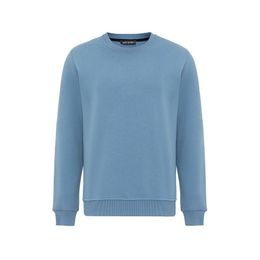 Jacey Quinn Sweatshirt 'Edrian' Herren Gr&ouml;&szlig;e L hellblau / schwarz