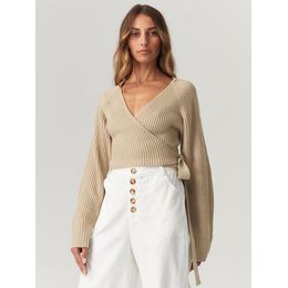 The Fated Pullover 'LONITA' Damen Gr&ouml;&szlig;e XS beige