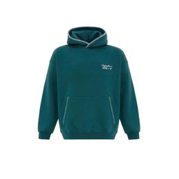 Dandalo Sweatshirt Herren Gr&ouml;&szlig;e S petrol / wei&szlig;