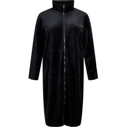 ZIZZI Short Bathrobe 'Mgry' female Black size L