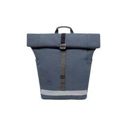 Laptoptasche Lefrik "Lars Roll", Gr. B/H/T: 30cm x 56cm x 15cm, blau, Kunstfaser, mehrfarbig, Taschen, mit extra Laptopfach